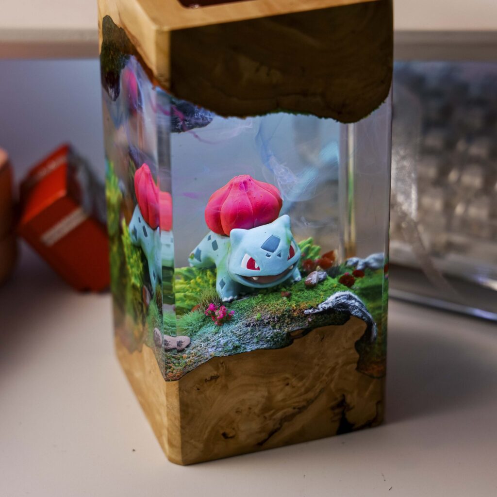 Bulbasaur Pokemon Resin Diorama Lamp - Vietresin