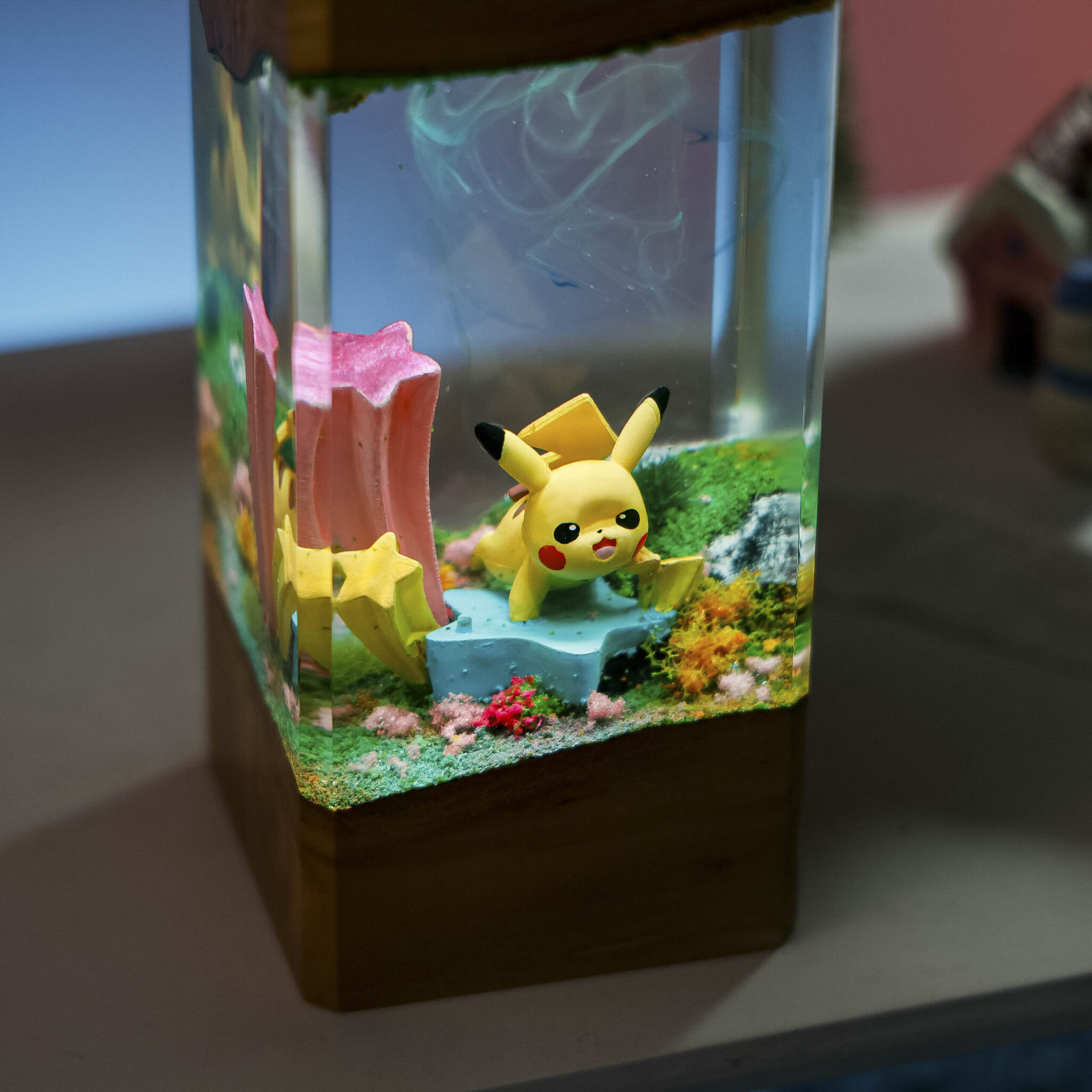 Pikachu Pokemon Resin Diorama Lamp - Vietresin