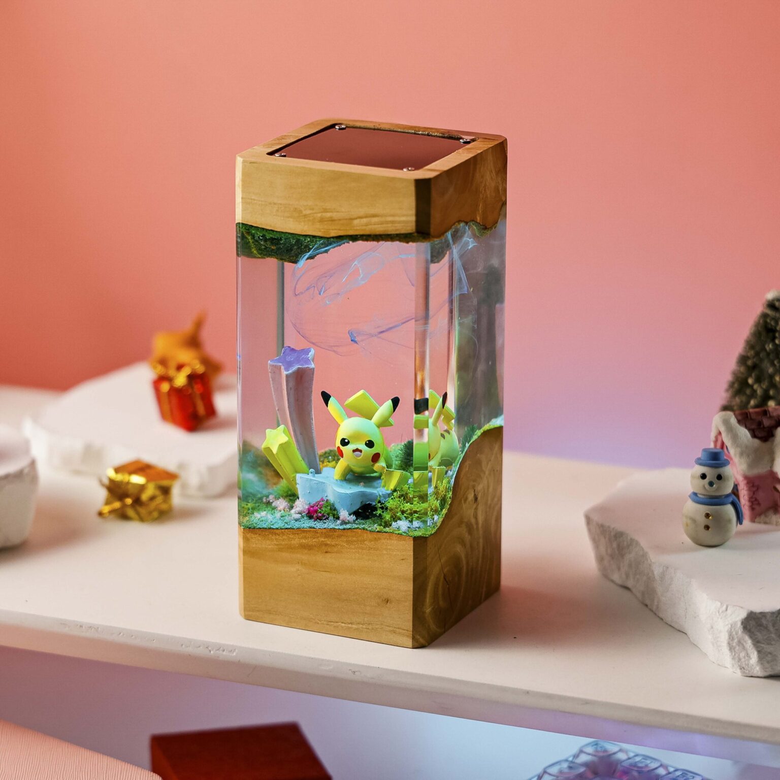 Pikachu Pokemon Resin Diorama Lamp - Vietresin