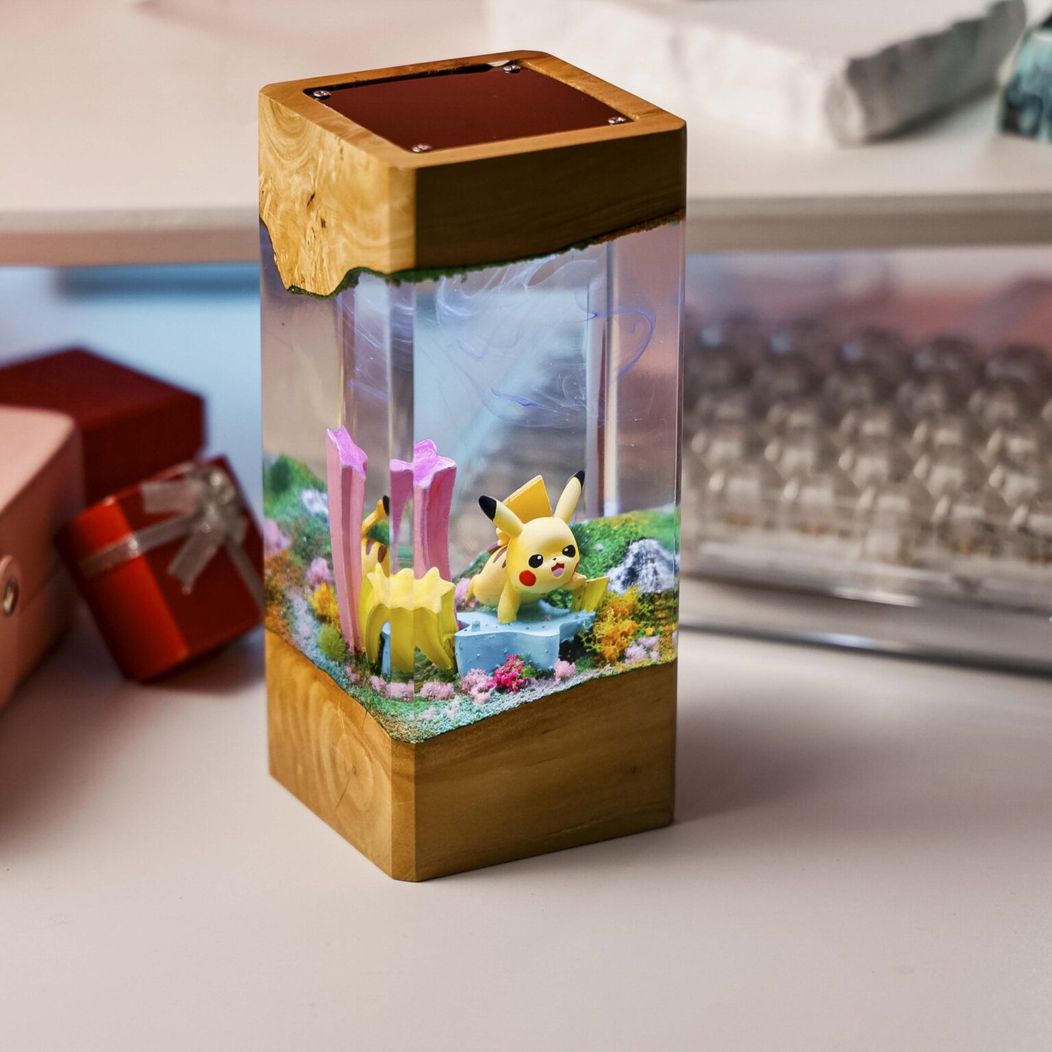 Pikachu Pokemon Resin Diorama Lamp - Vietresin