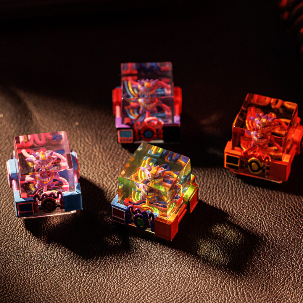Gengar Pokemon Artisan Keycaps - Vietresin