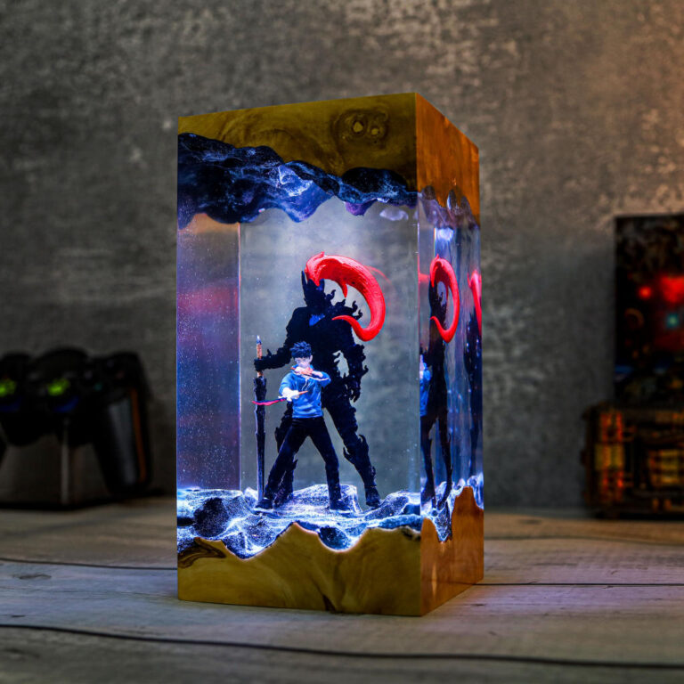 Sung Jin-woo Solo Leveling Resin Lamp - Vietresin